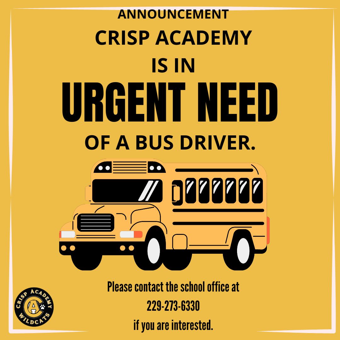 Announcements - Crisp Academy